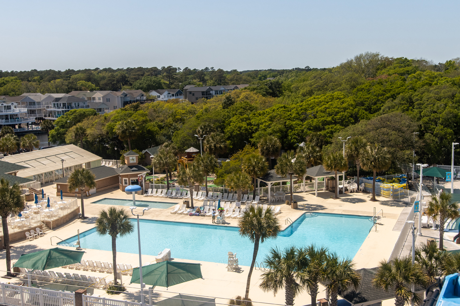 Ocean Lakes Pools include Outdoor, Indoor Pools and Water Park